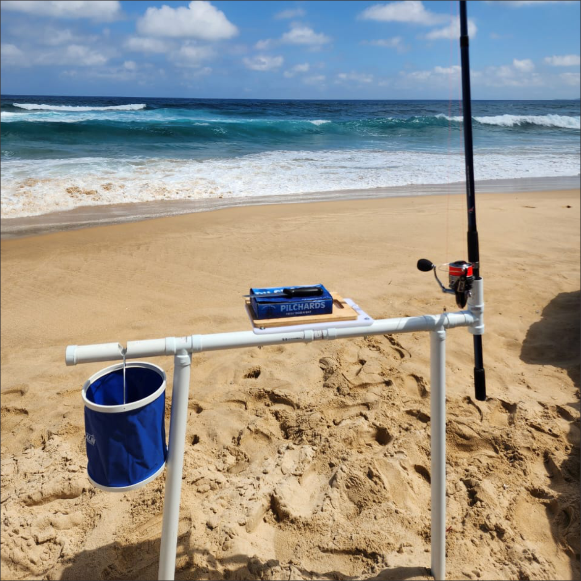 Fishing Chommie Beach Stand